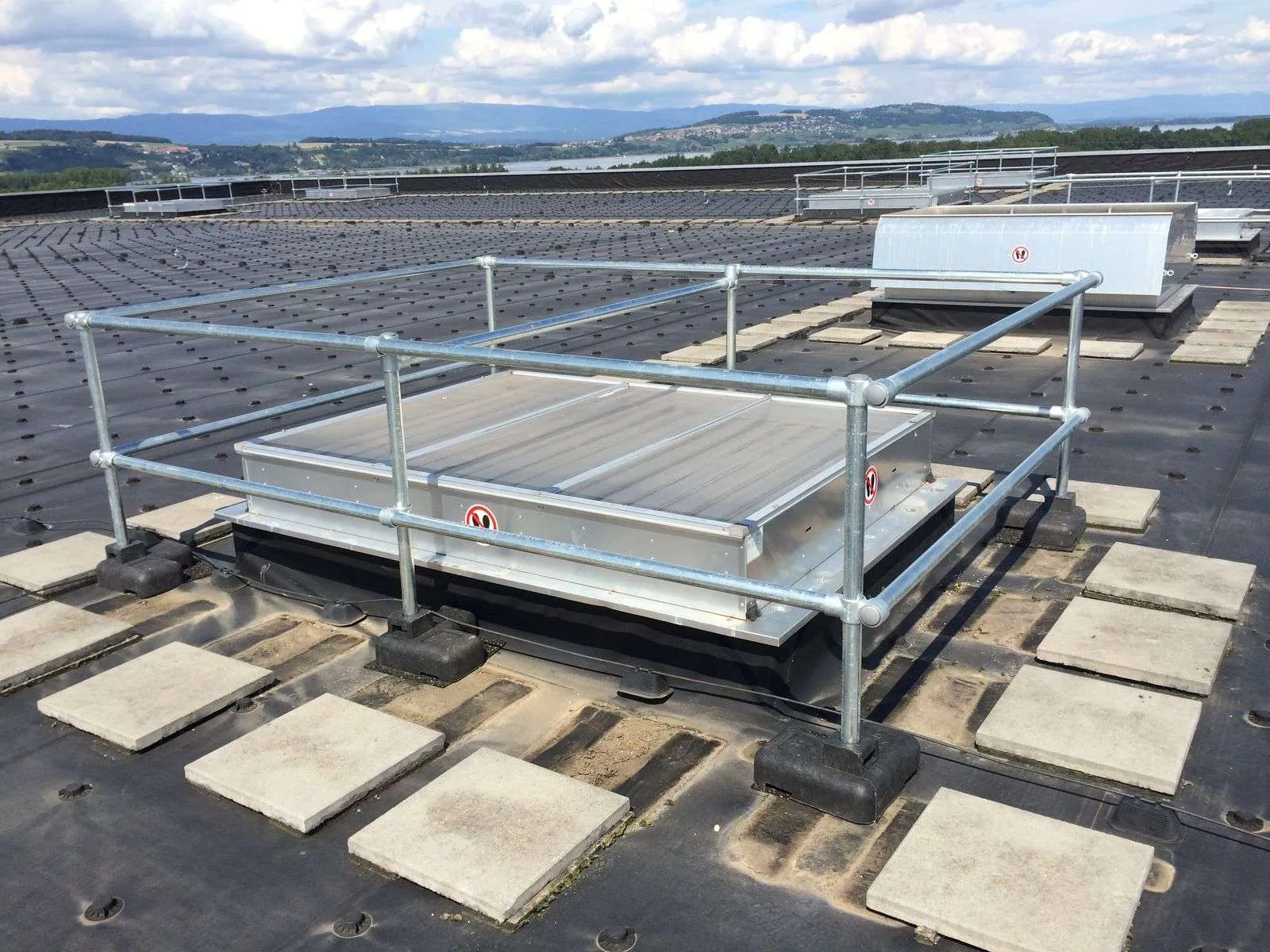 Skylight Fall Protection - Lighthouse Safety