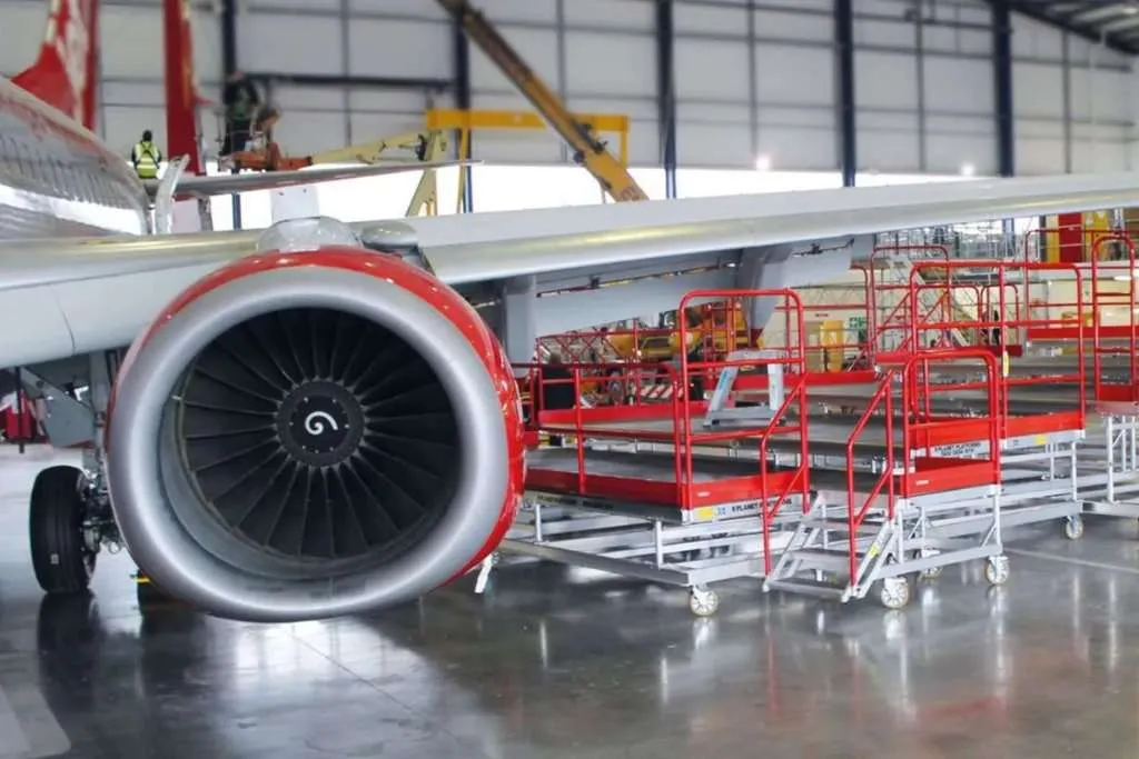 Access Platforms and Rigid Rail Fall for Aviation